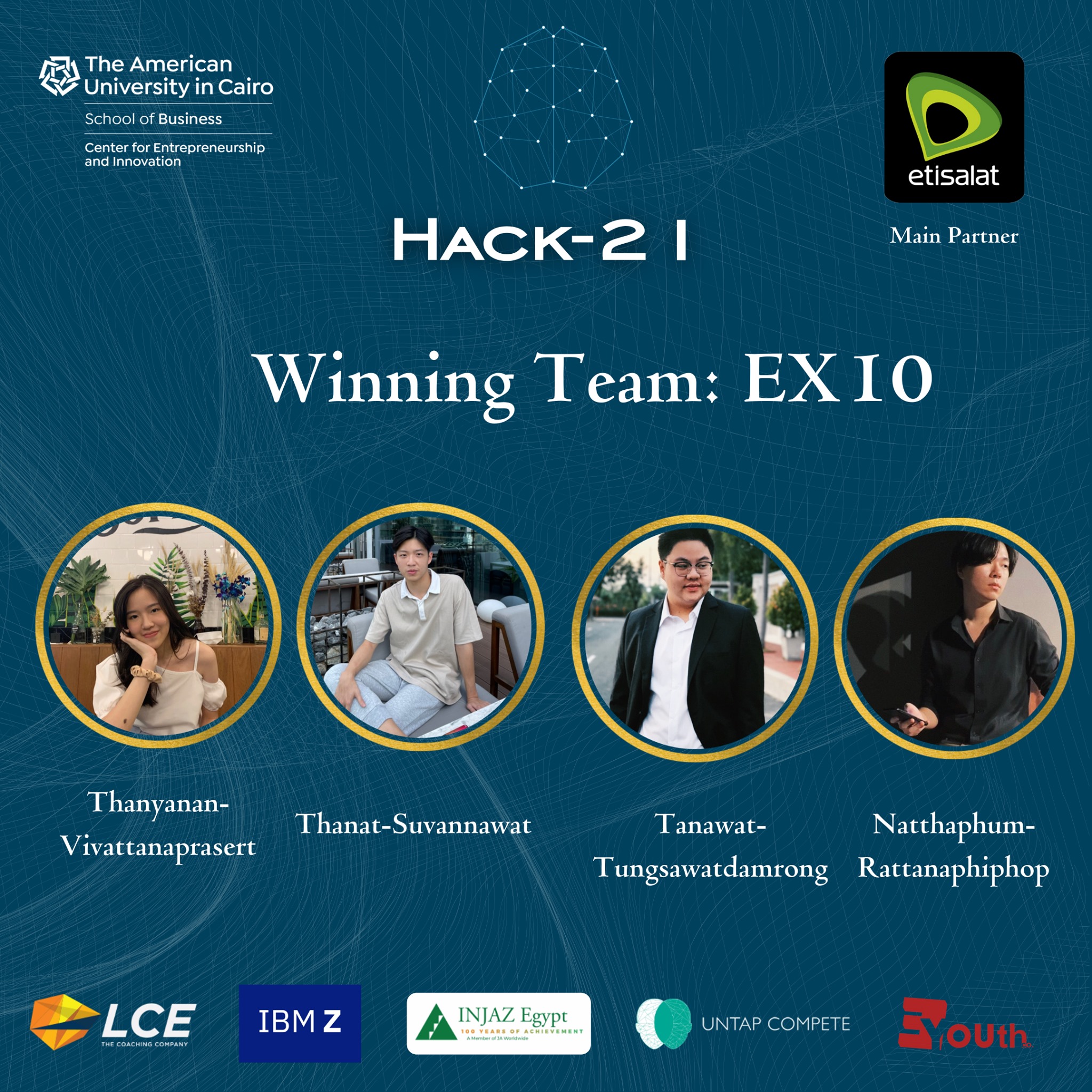 Hackathon Winners – Hack22 by the Center for Entrepreneurship and ...